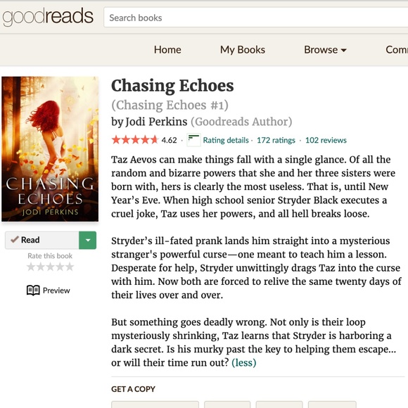 Other | Chasing Echoes Book Autographed Brand New | Poshmark